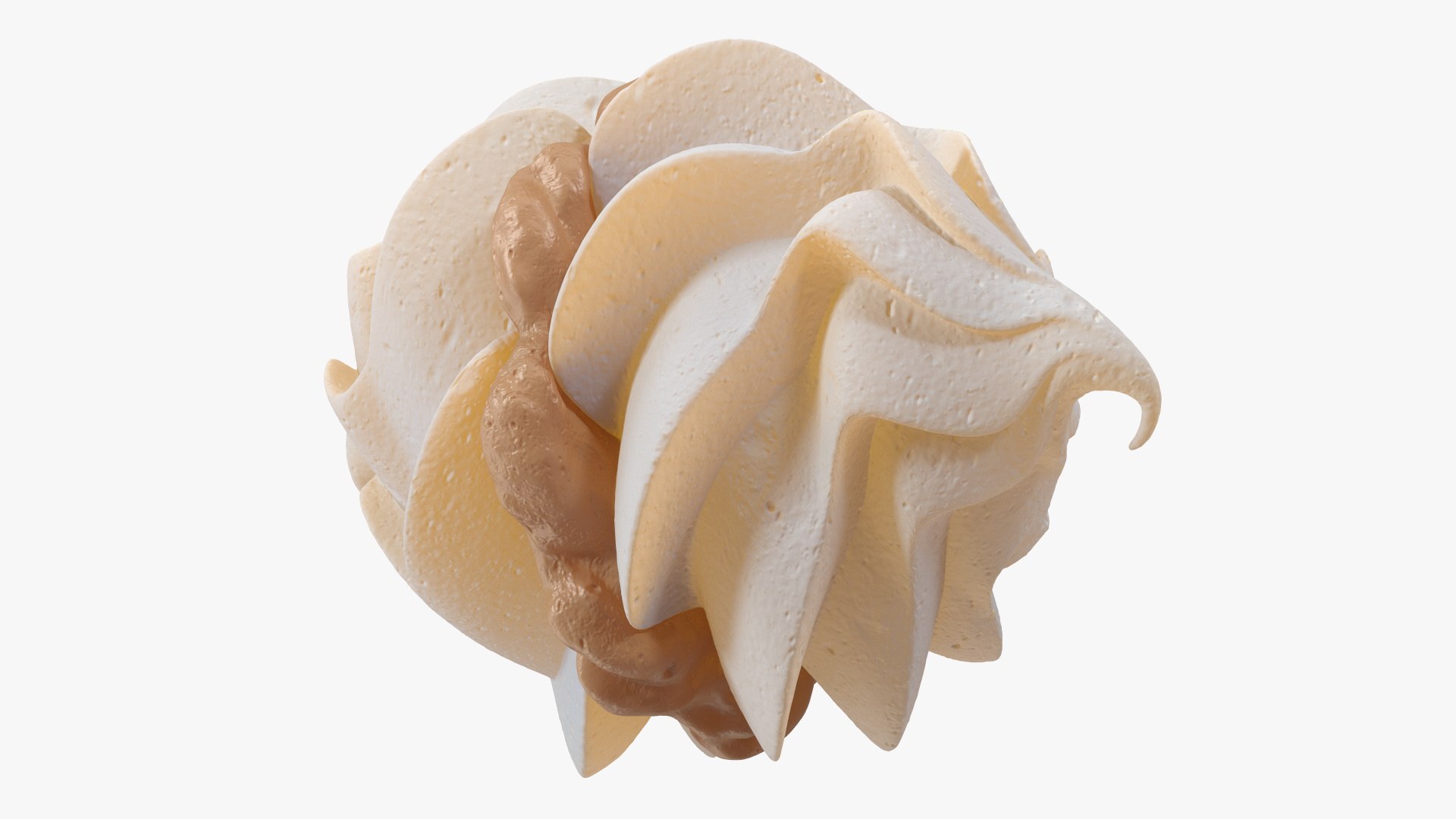 3D Meringue Kisses With Caramel Filling - TurboSquid 2220675