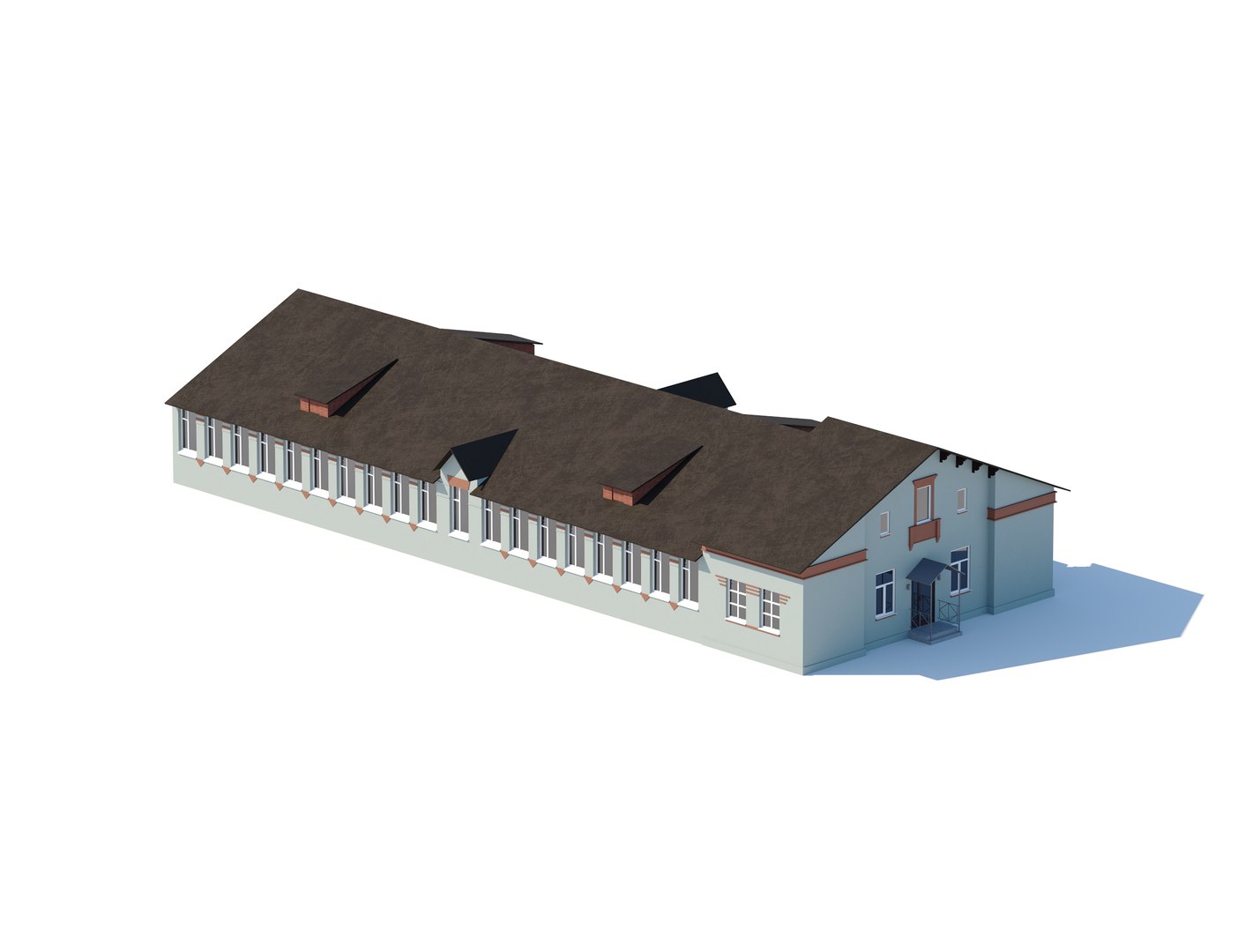 3D Shop Building 3d Model - TurboSquid 1715072