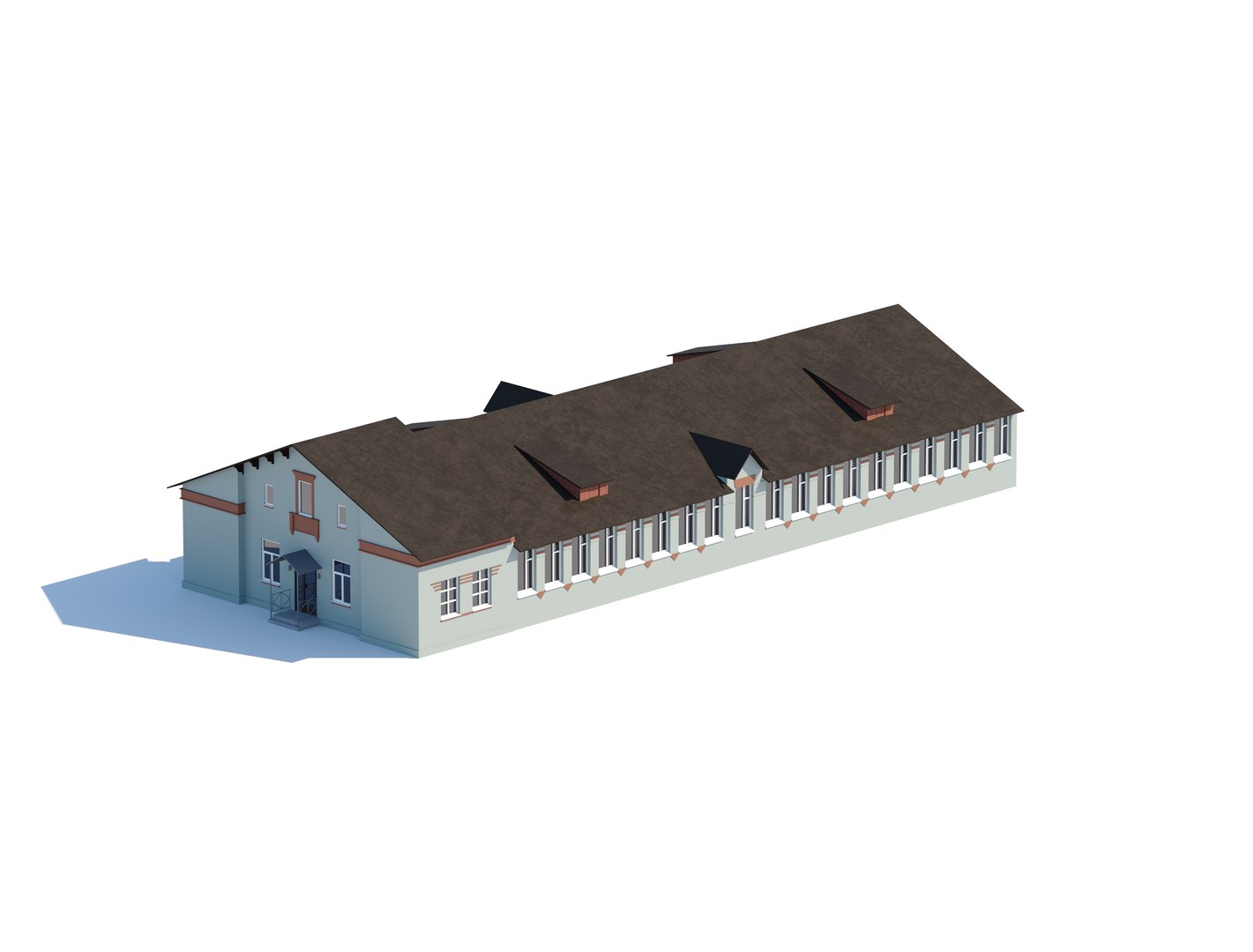 3D Shop Building 3d Model - TurboSquid 1715072