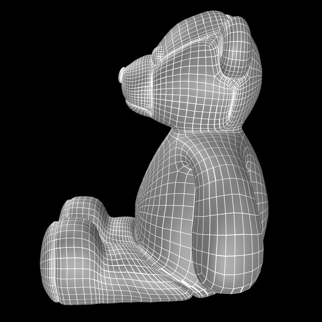 Teddy Bear 3 3d Model