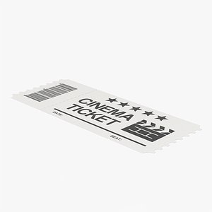 Ticket 3D Models for Download | TurboSquid