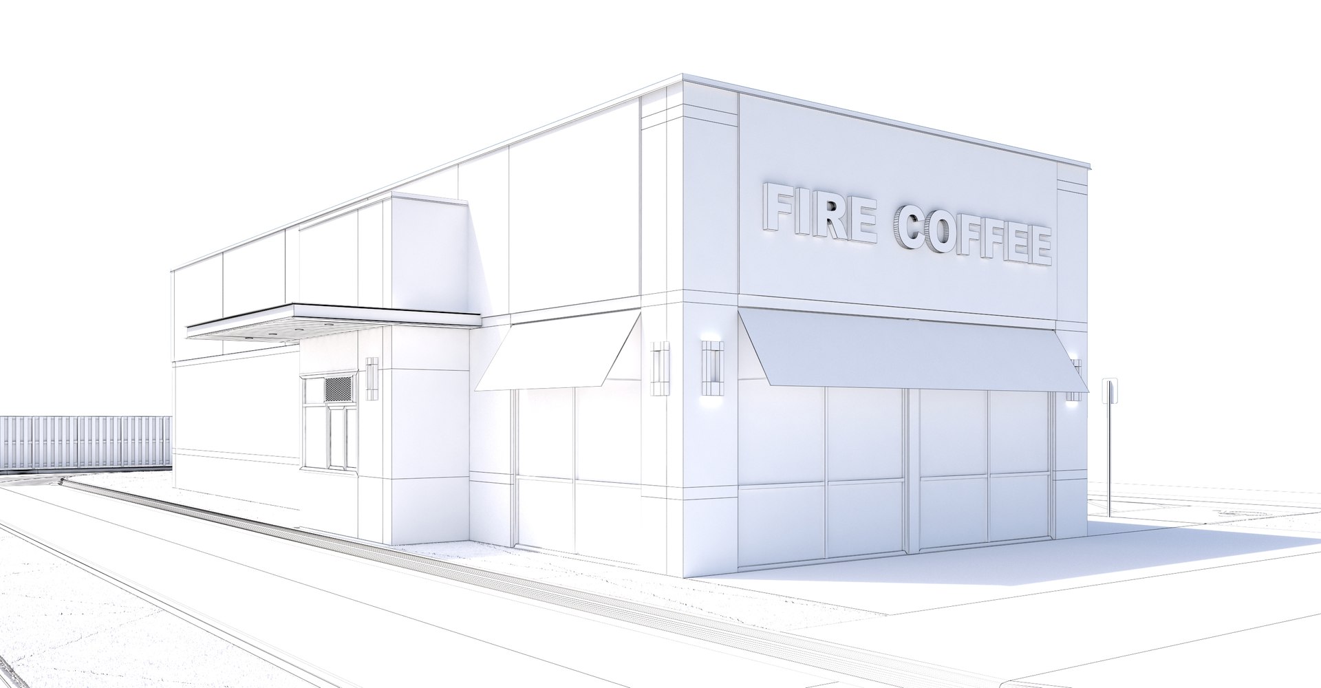 3D Retail-155 Retail Store Model - TurboSquid 1779533