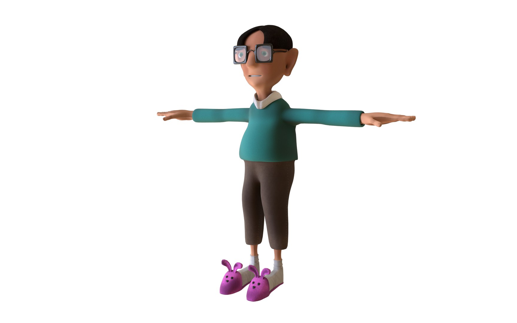 Nerd 3D Model - TurboSquid 1547349