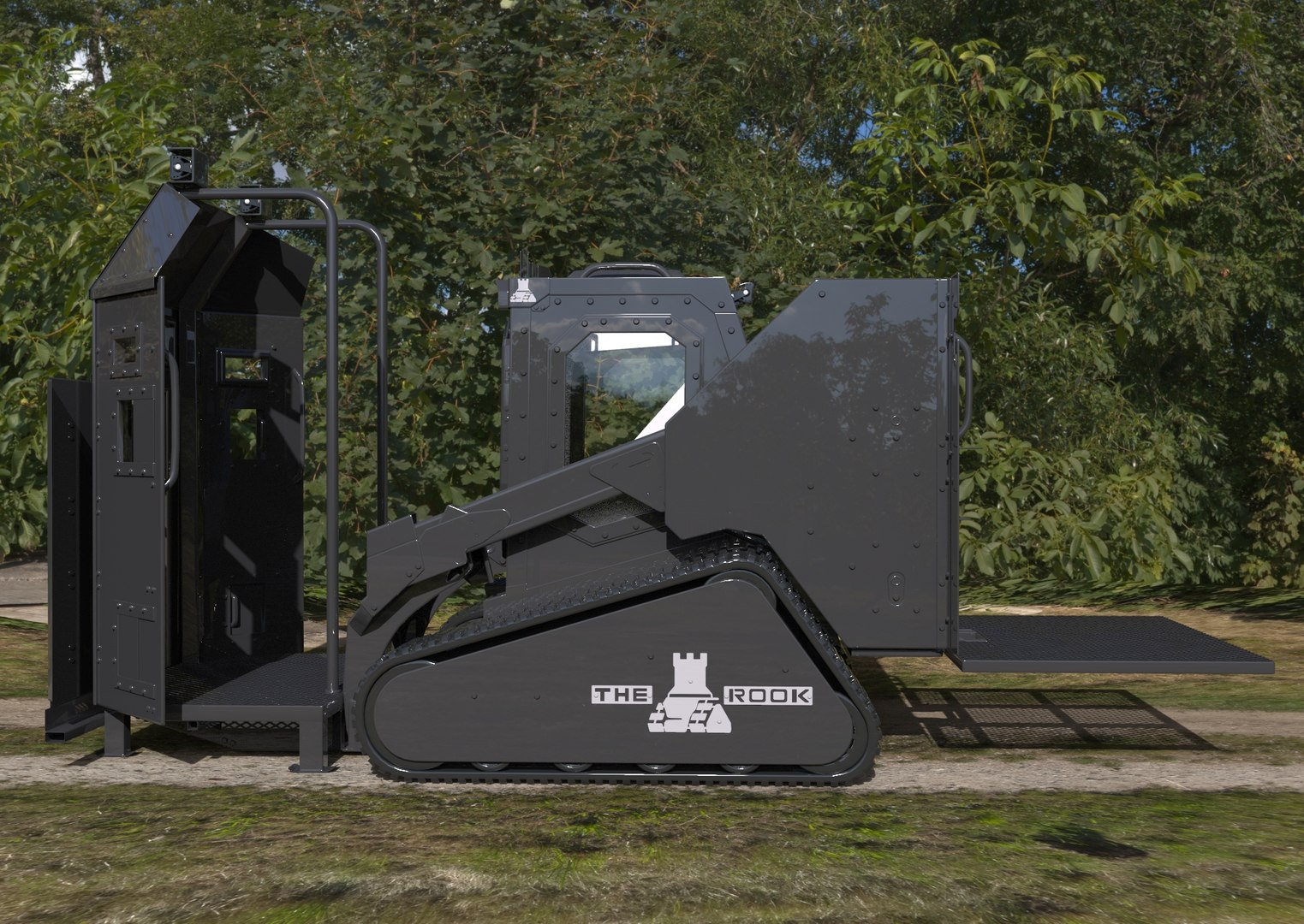 3D The Rook Ring Power Tactical Armored Vehicle Military - TurboSquid ...