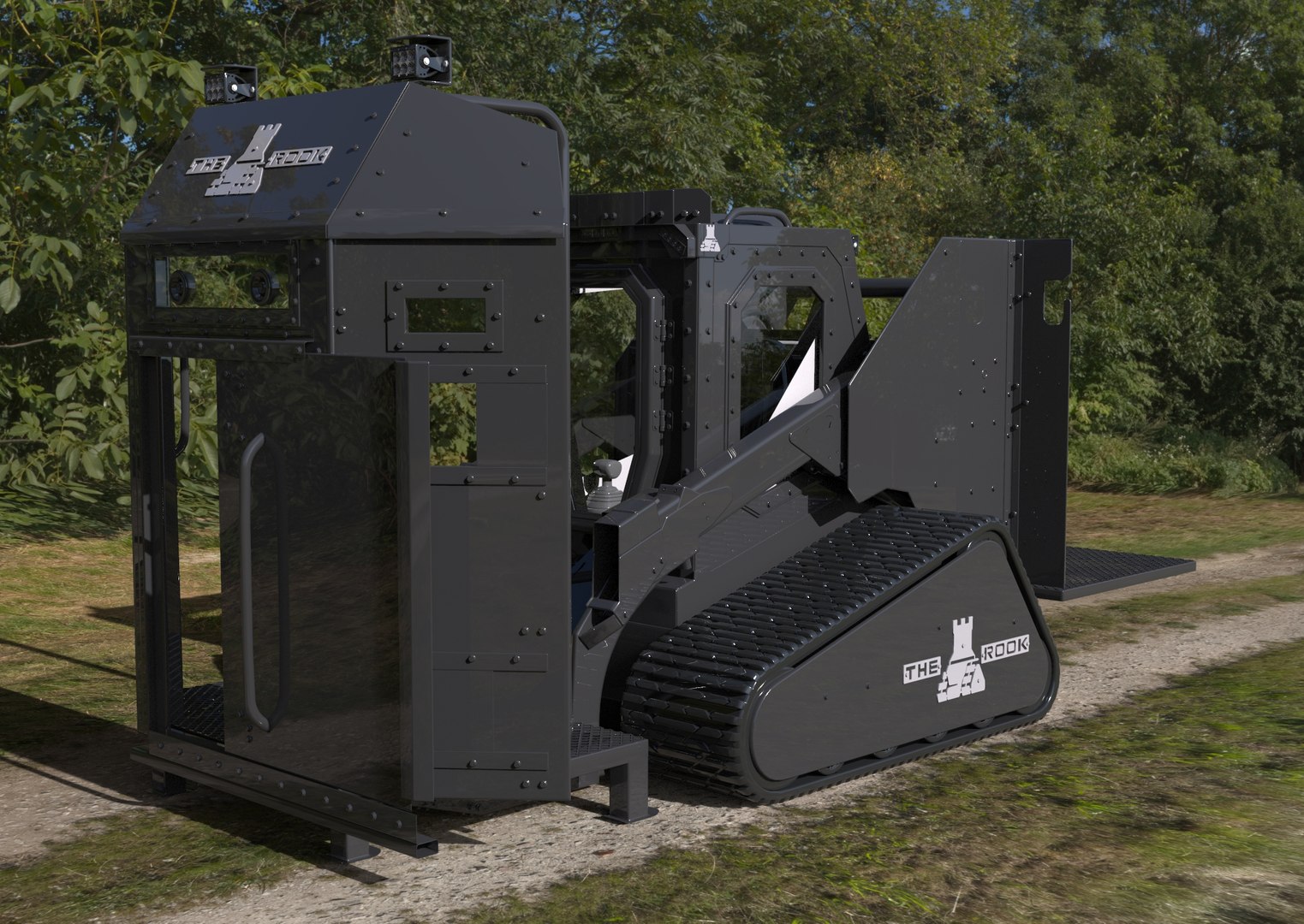 3D The Rook Ring Power Tactical Armored Vehicle Military - TurboSquid ...