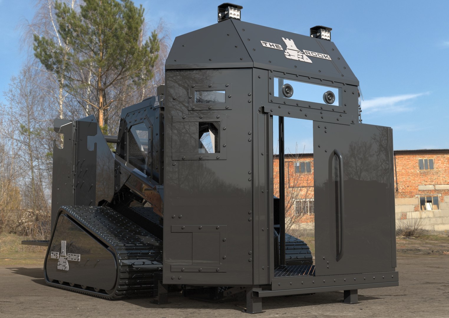 3D The Rook Ring Power Tactical Armored Vehicle Military - TurboSquid ...