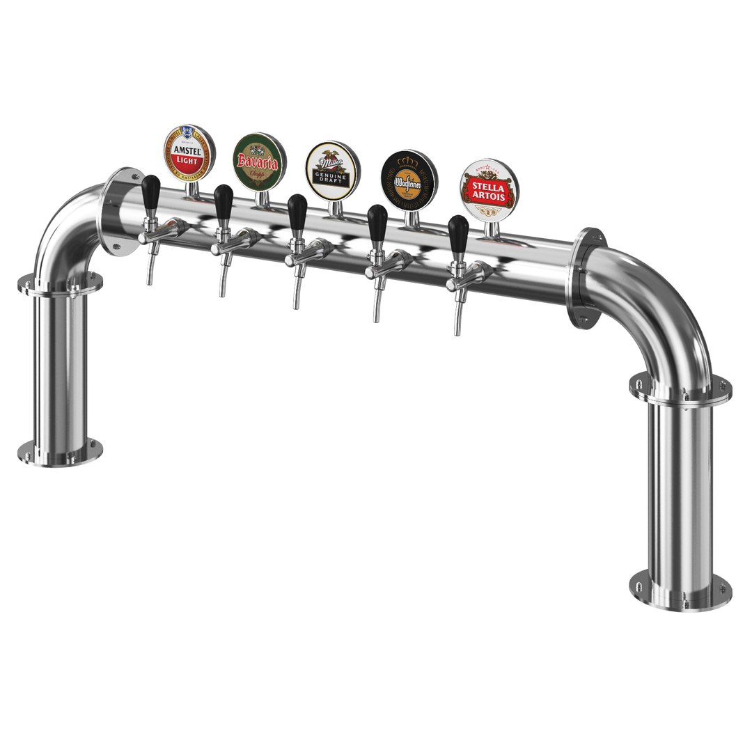 Beer Tower 3D Model - TurboSquid 1690425