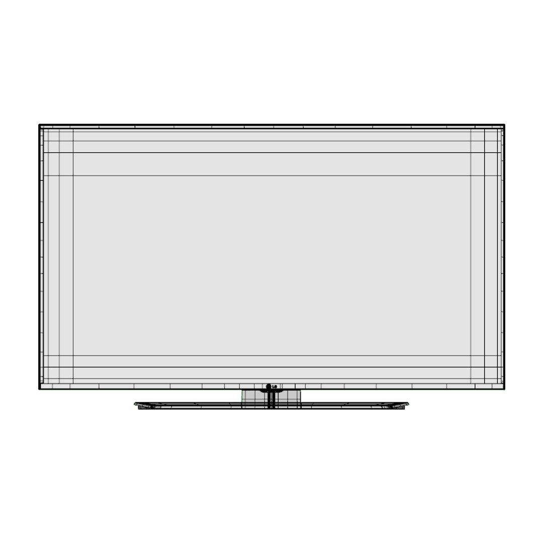 Lg Led 109cm 43lf6300 3D - TurboSquid 1318638