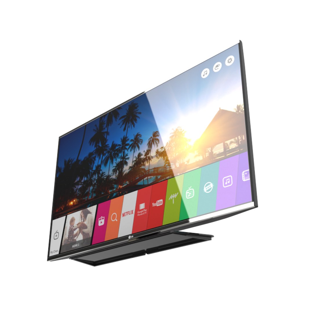 Lg Led 109cm 43lf6300 3D - TurboSquid 1318638