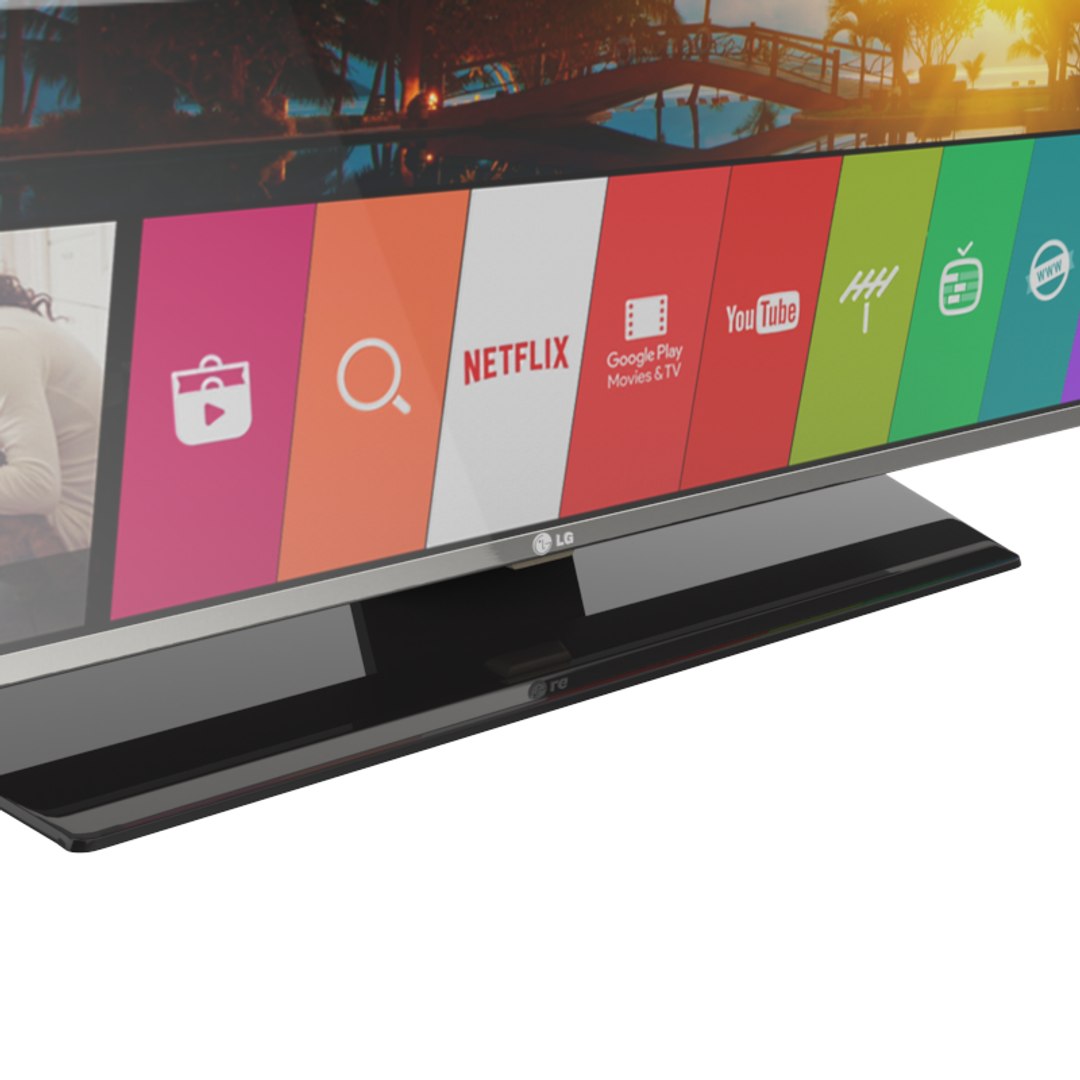 Lg Led 109cm 43lf6300 3D - TurboSquid 1318638