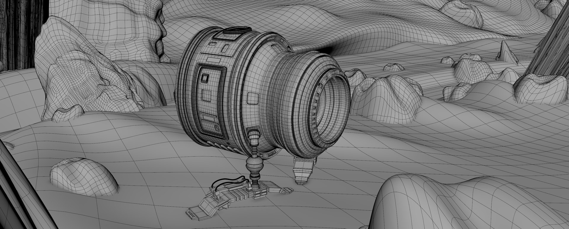 3D model sci-fi alien planet - TurboSquid 1343907