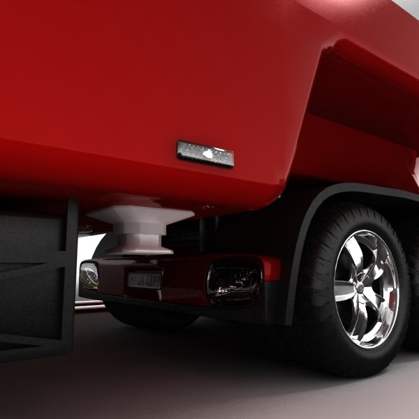 concept truck waggon 2009 3d model