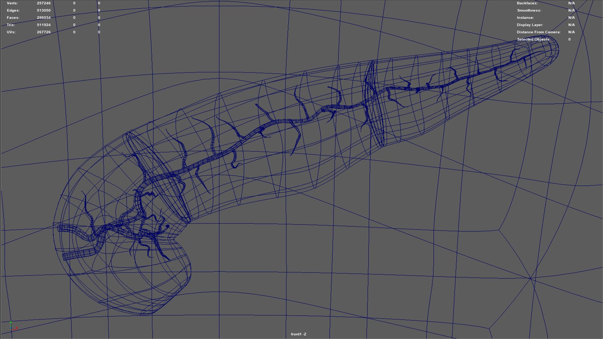 Human Natural Body With Pancreas 3D model - TurboSquid 1944735