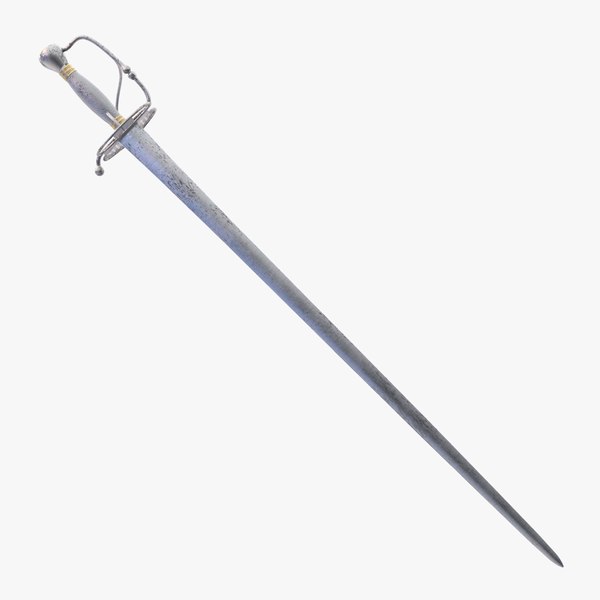 European broadsword sword 3D model - TurboSquid 1564336