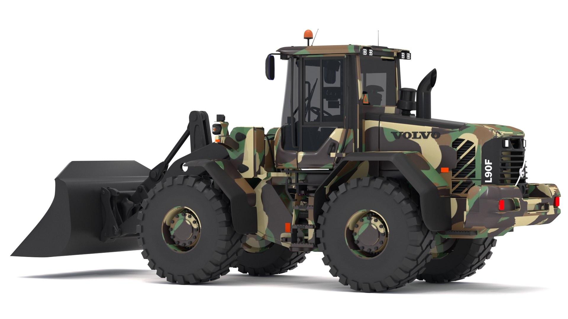 L90f Loader Military Model - TurboSquid 1705379