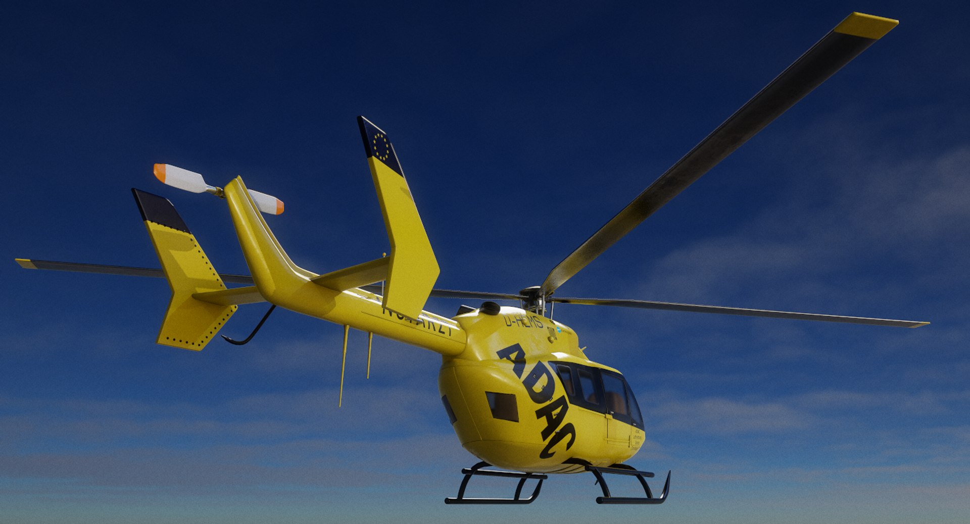 3D Eurocopter Ec 145 Model - TurboSquid 1421850