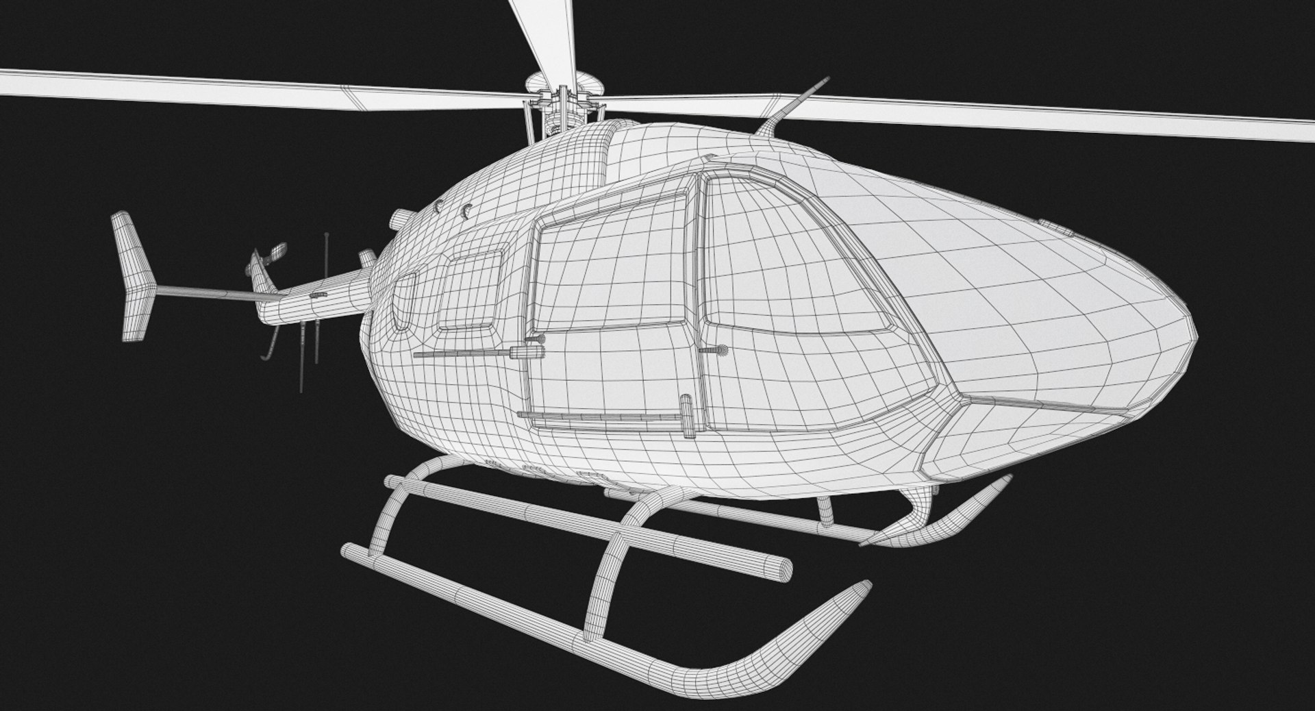 3D Eurocopter Ec 145 Model - TurboSquid 1421850