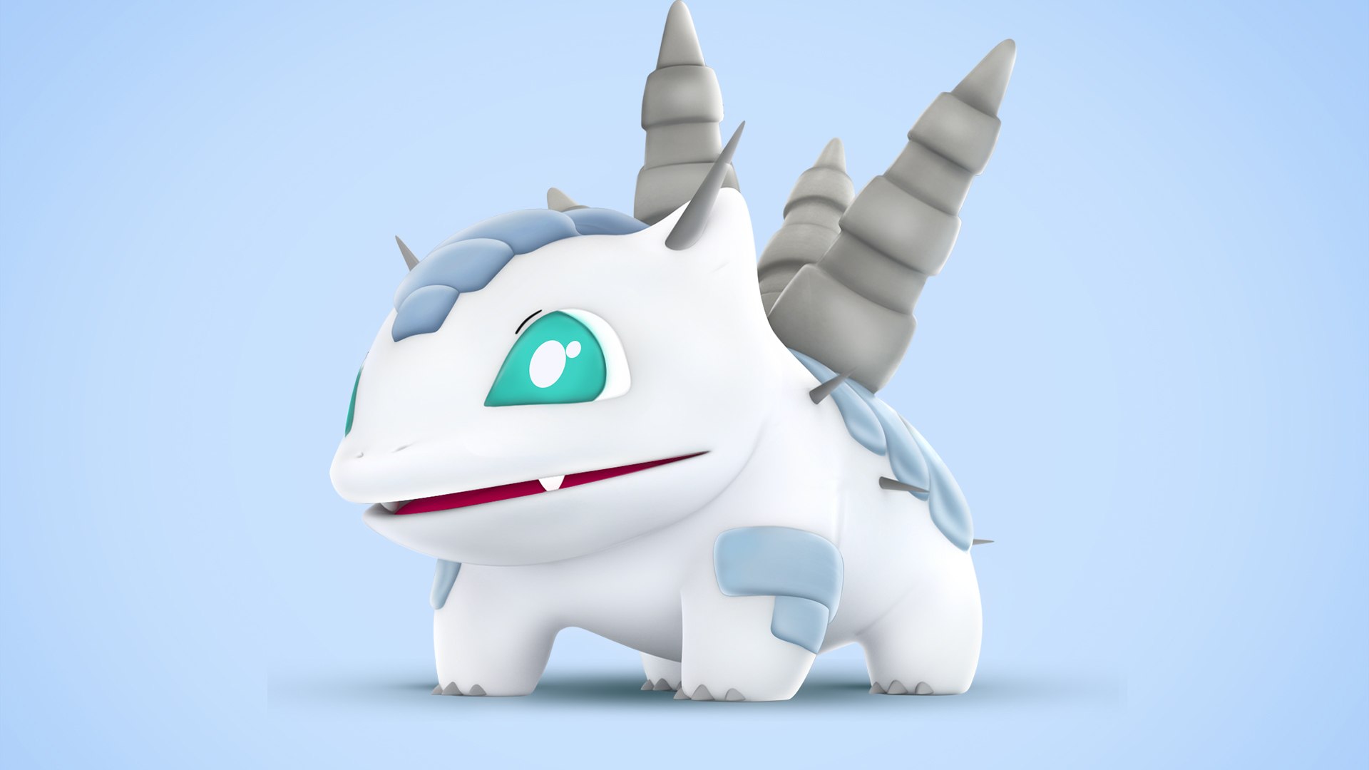 3D Pokemon Bulbasaur Steel Concept Model - TurboSquid 1950241