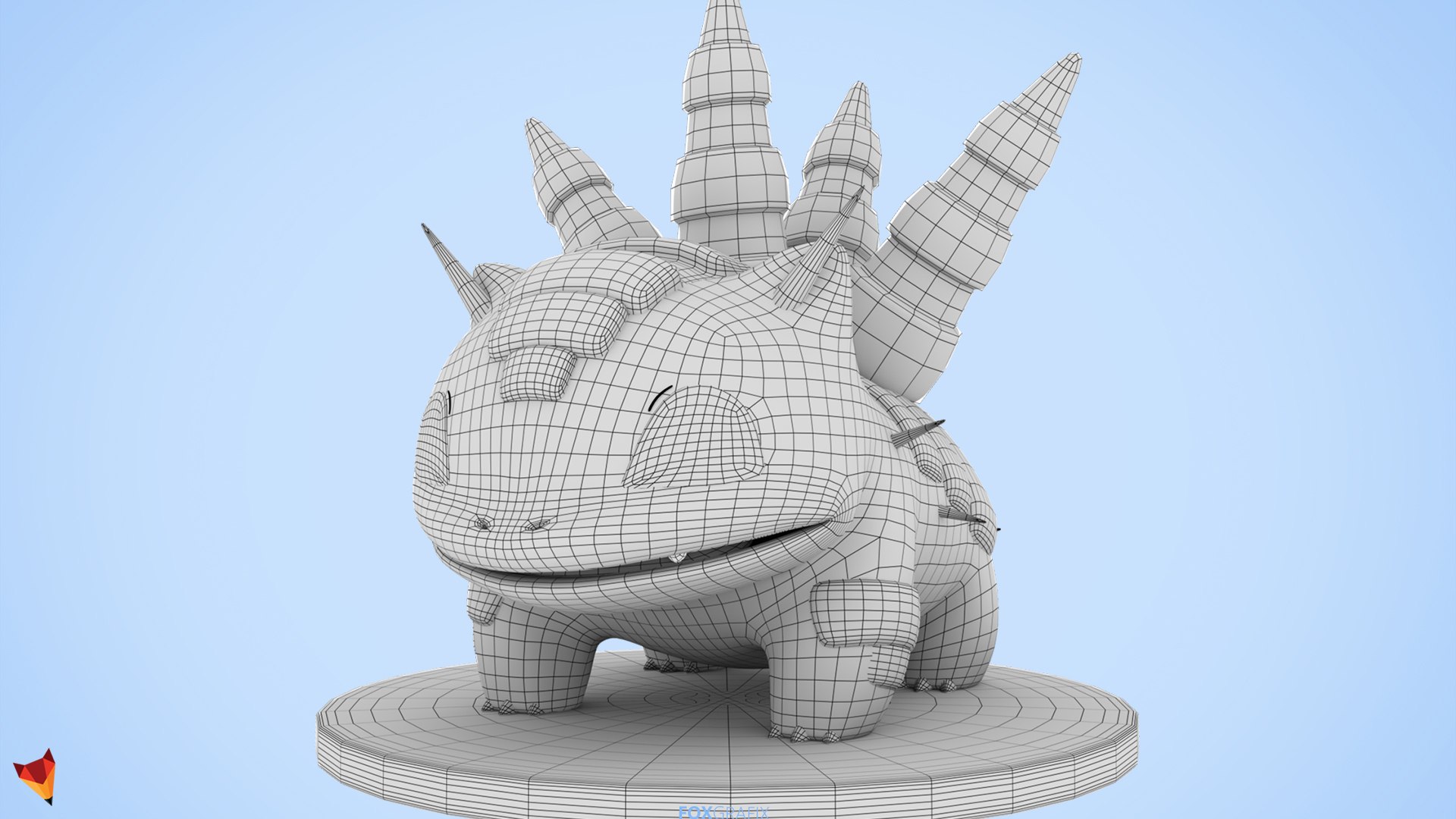 3D Pokemon Bulbasaur Steel Concept Model - TurboSquid 1950241