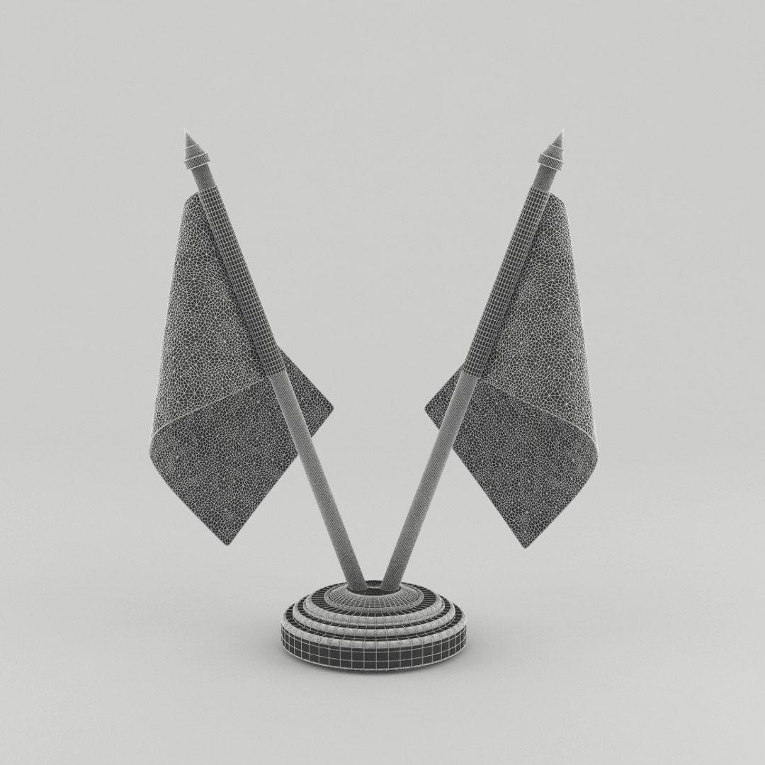 3d Model Flags