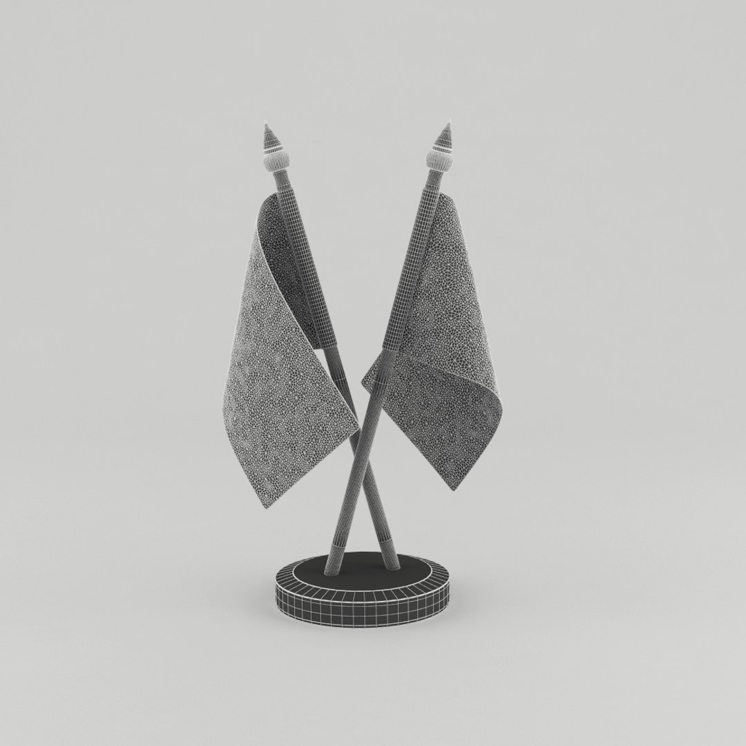 3d Model Flags