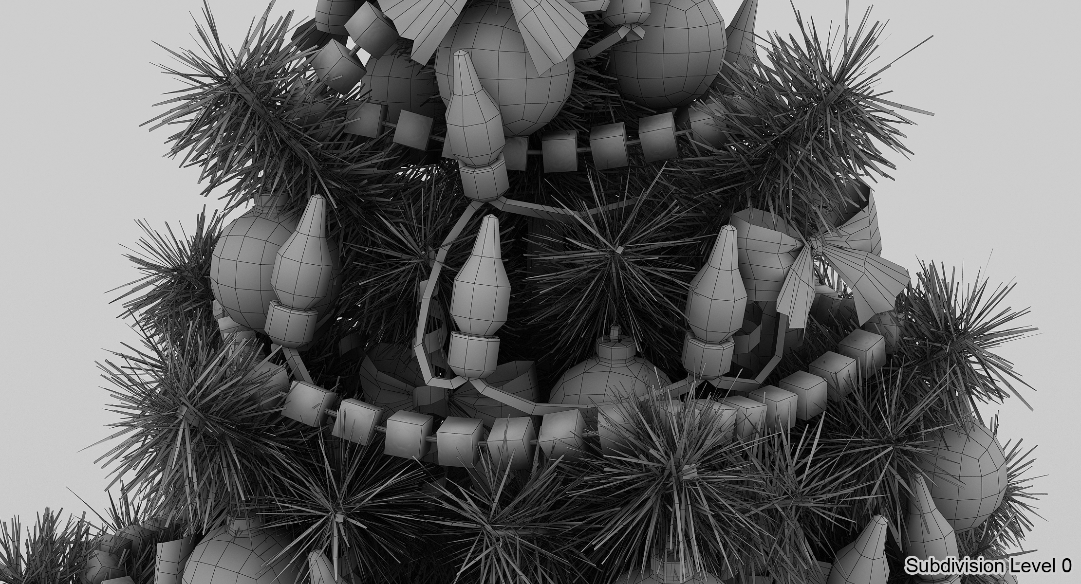 small christmas tree 2 3d model