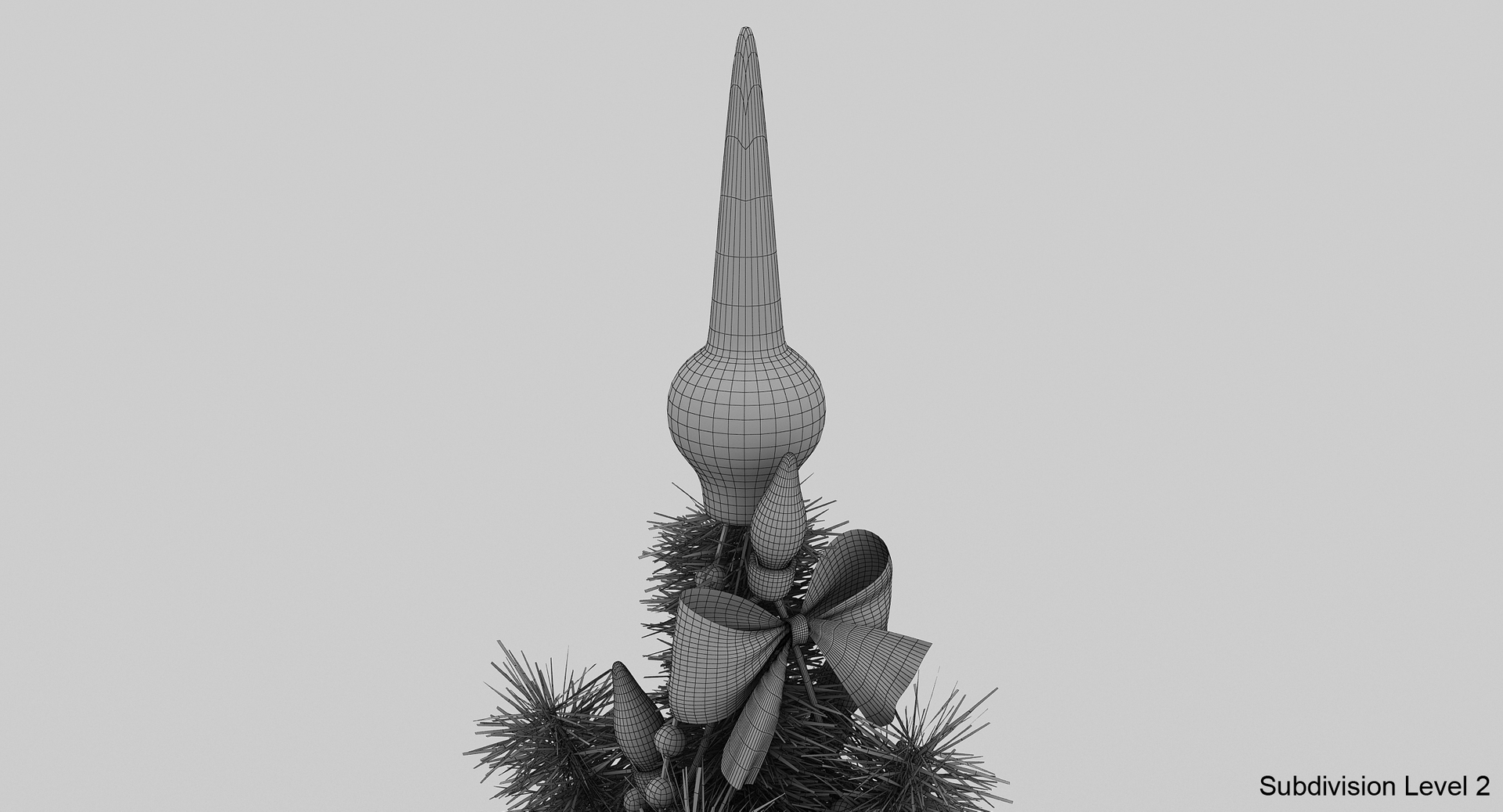 small christmas tree 2 3d model