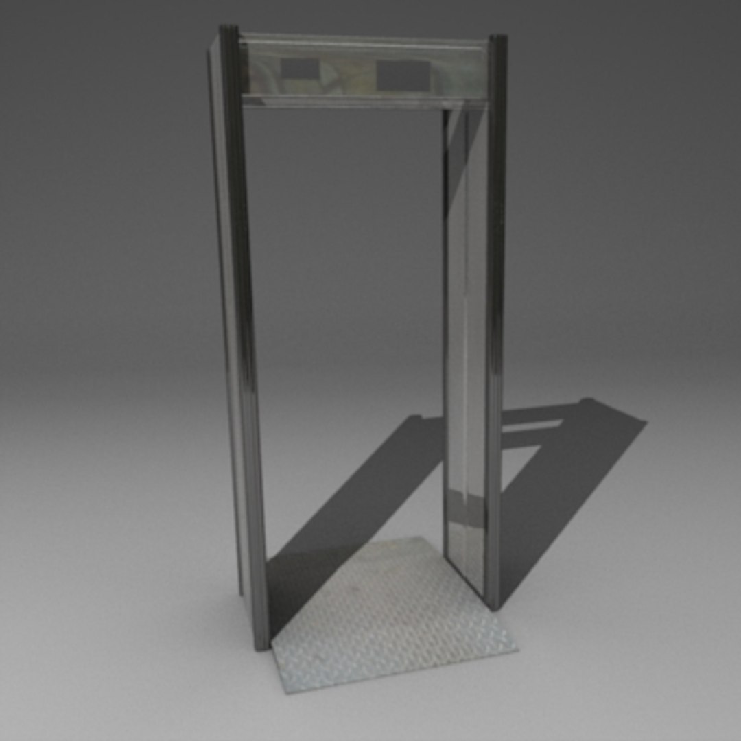 Metal Detector 3d Model