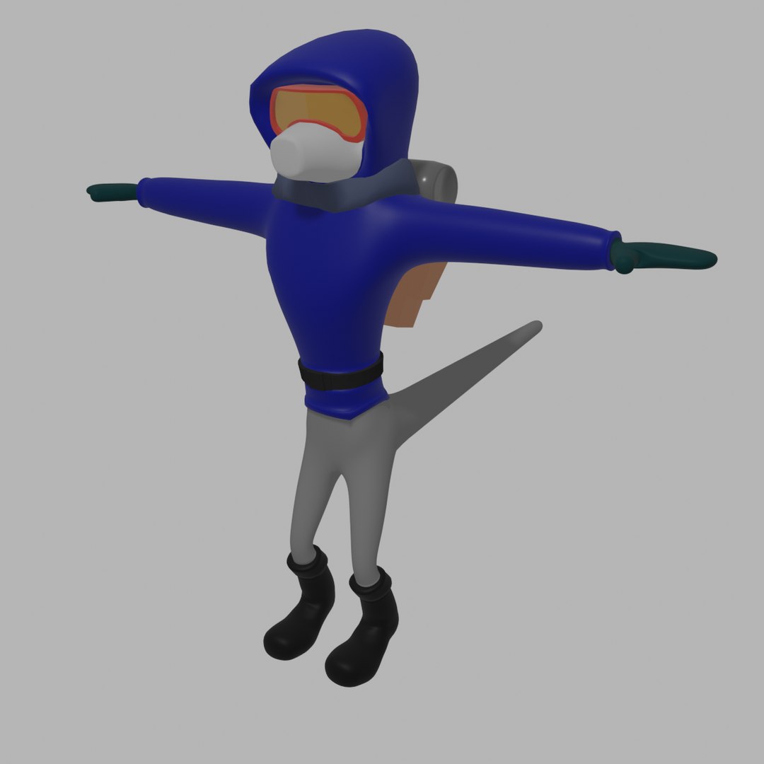 3D Arctic Explorer Low And High Poly - TurboSquid 1850489