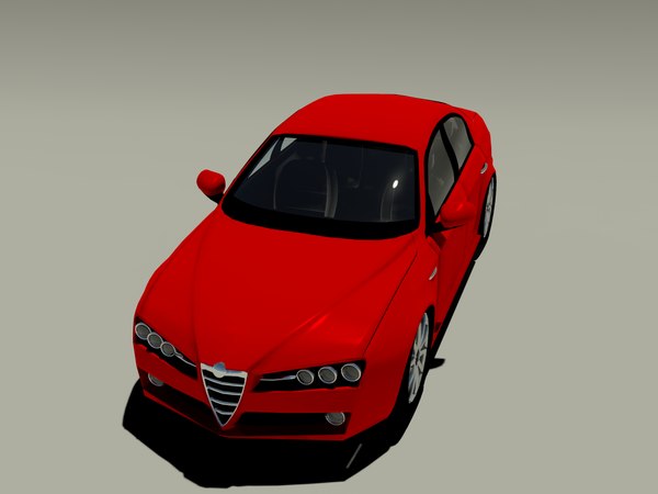 alfa romeo 159 3d model