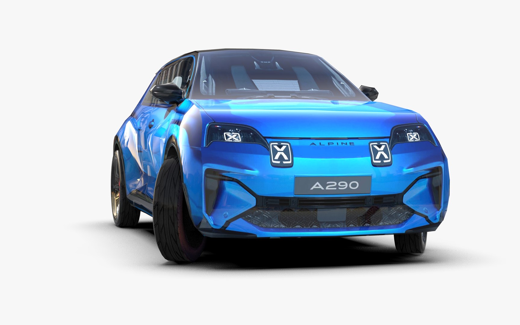 Alpine A290 NEW 2025 3D - TurboSquid 2314714