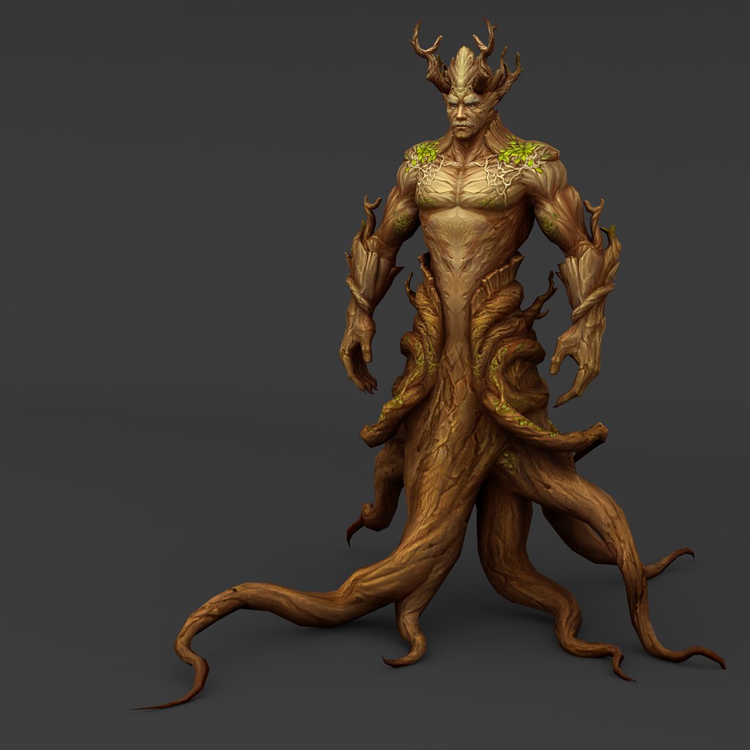 Tree demon 3D model - TurboSquid 1196667