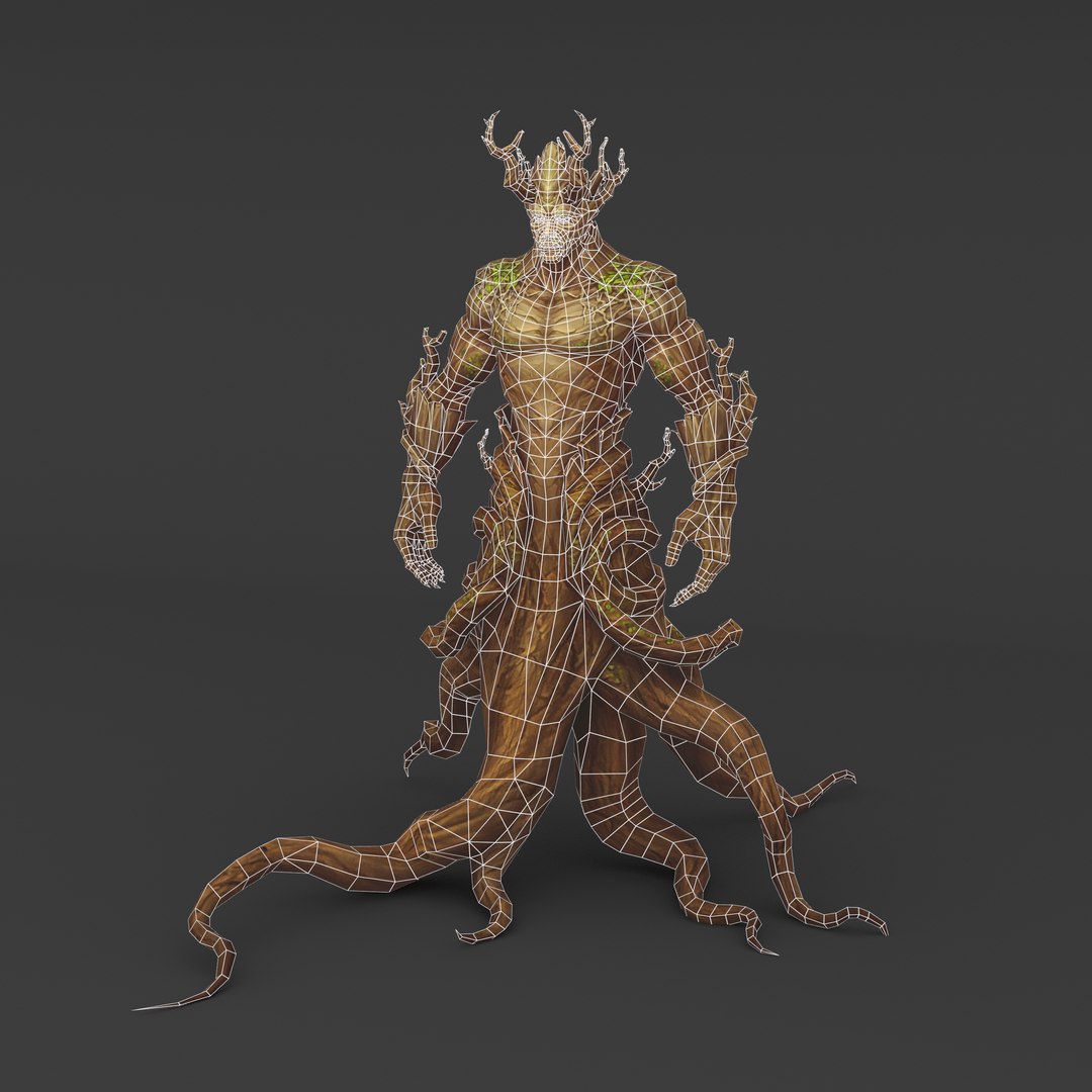 Tree demon 3D model - TurboSquid 1196667