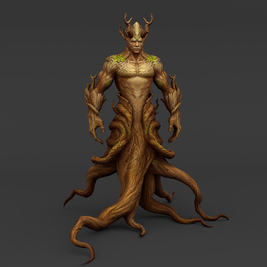 Tree demon 3D model - TurboSquid 1196667