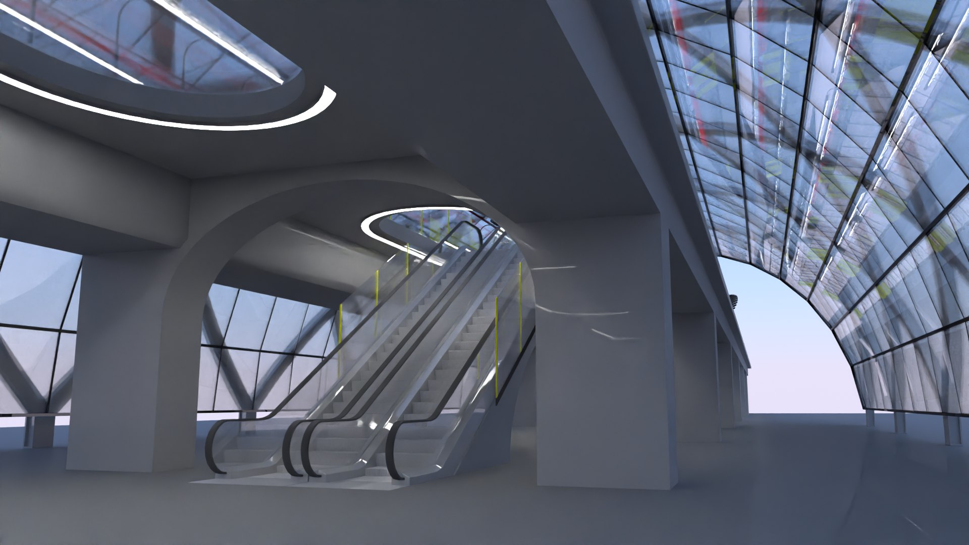 3D Maglev Stations Collection - TurboSquid 2087137
