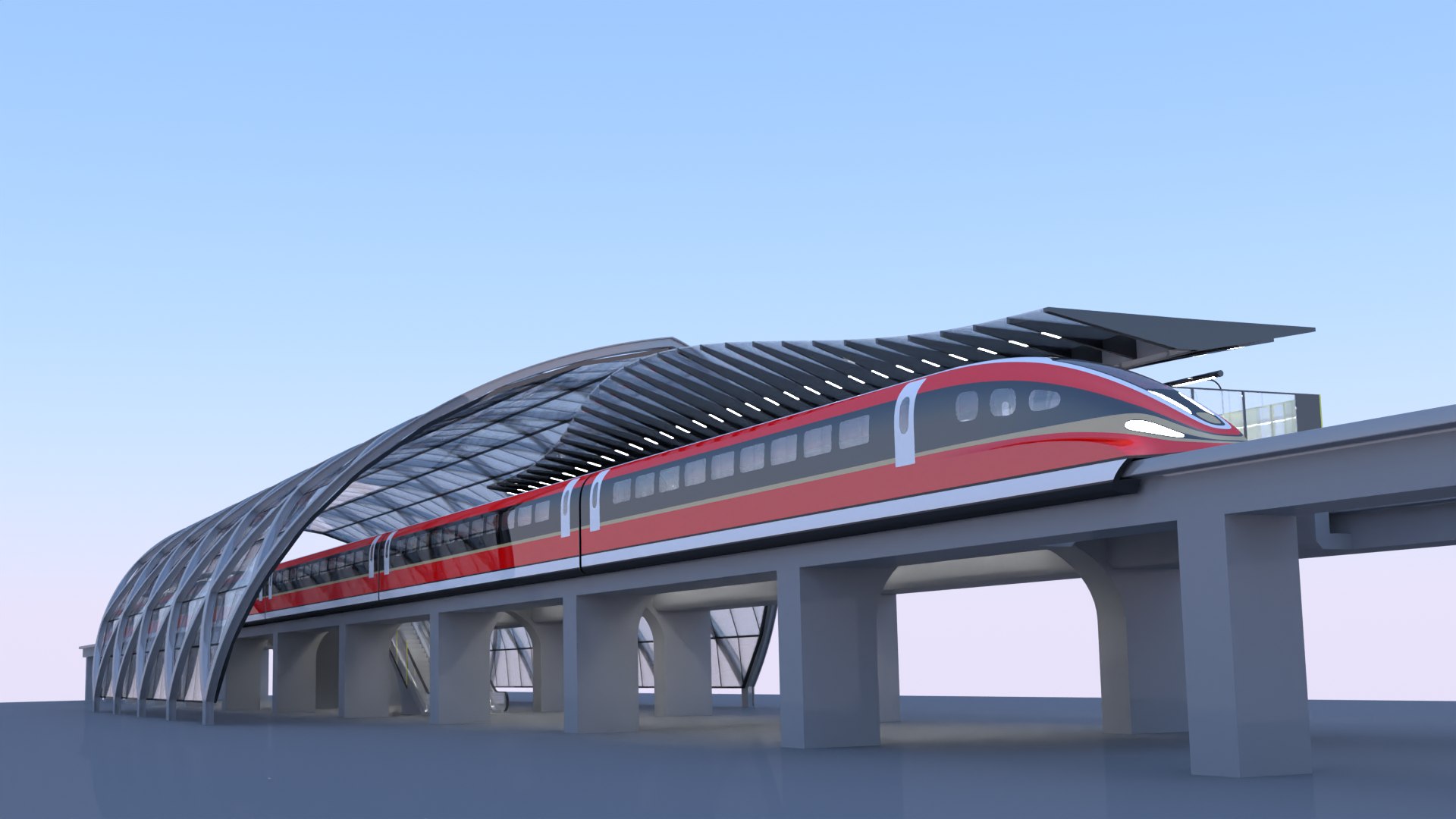 3D Maglev Stations Collection - TurboSquid 2087137