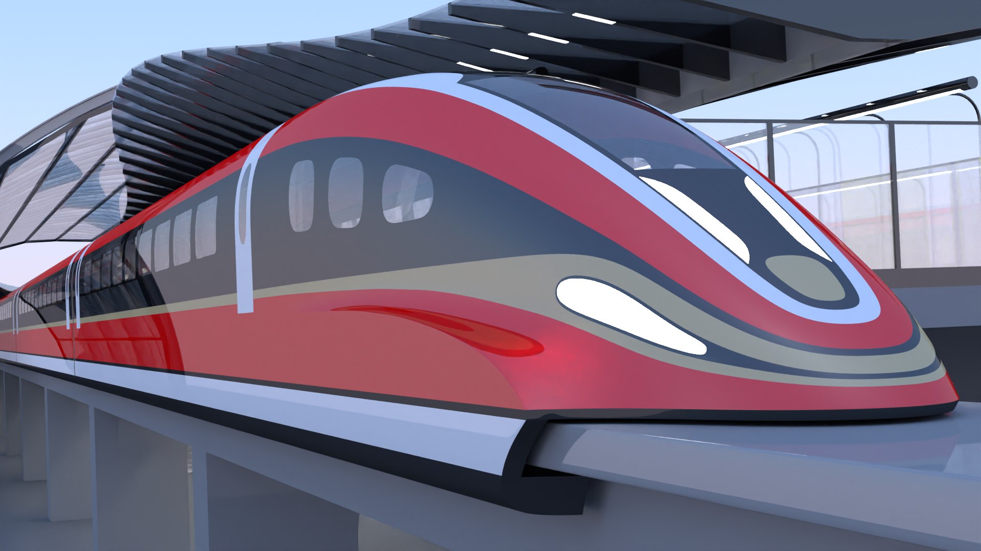 3D Maglev Stations Collection - TurboSquid 2087137