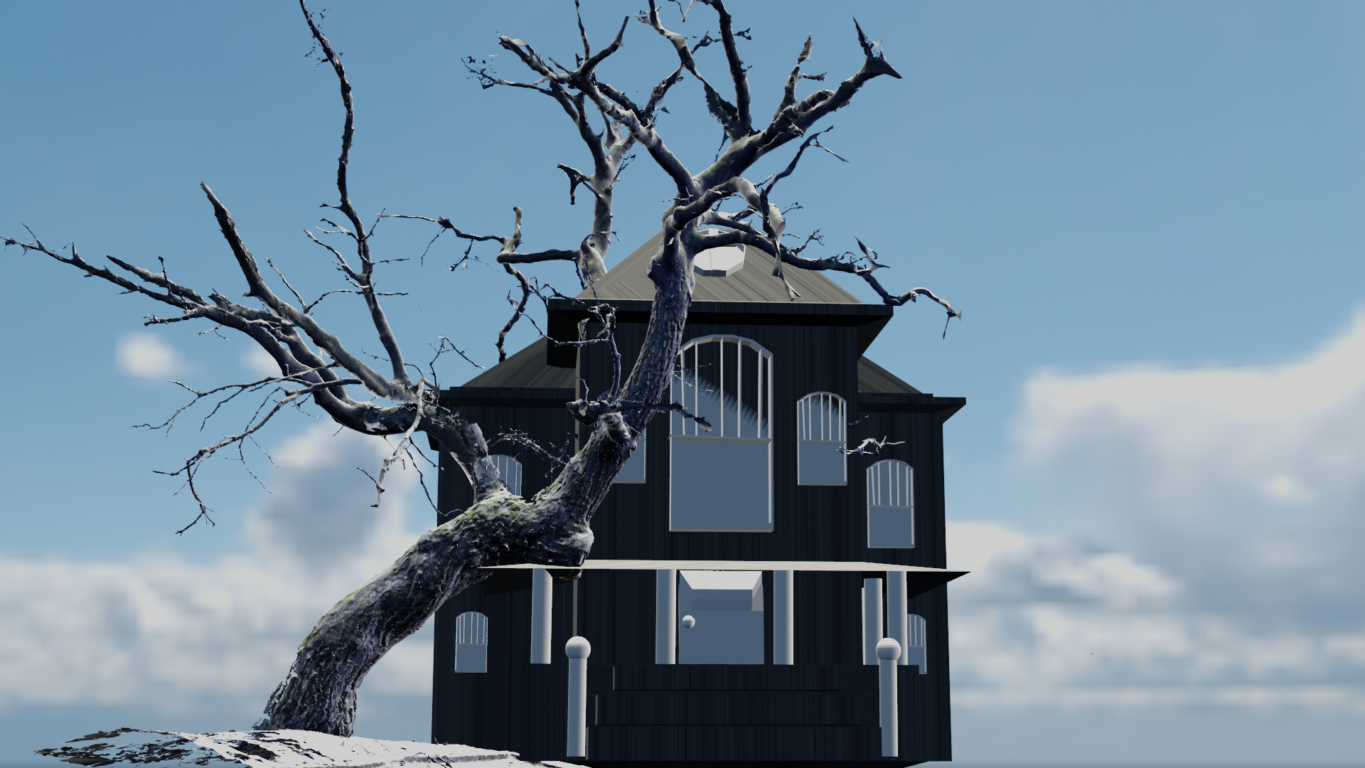 Scary House 3D Model - TurboSquid 2079625