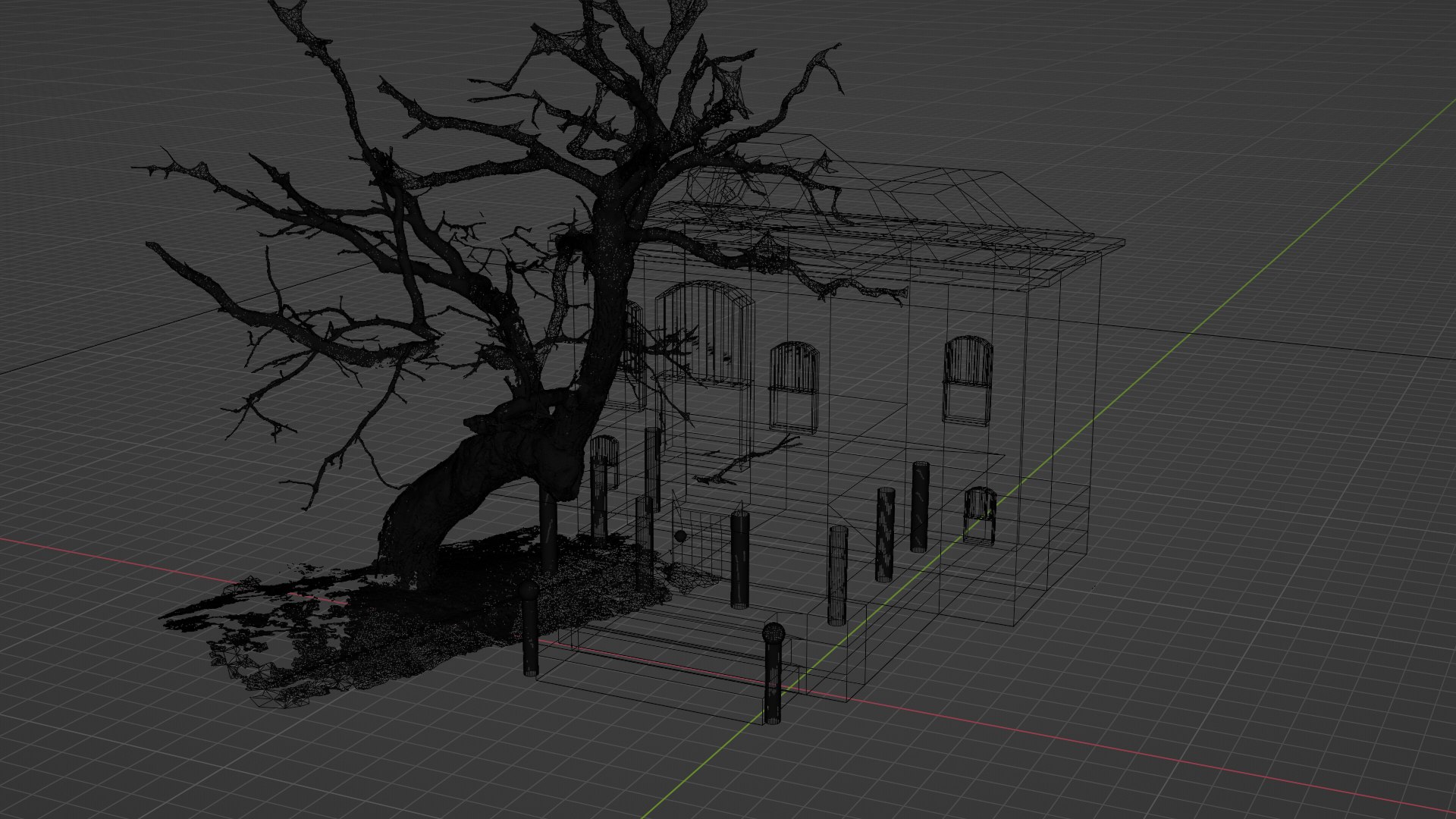 Scary House 3D Model - TurboSquid 2079625