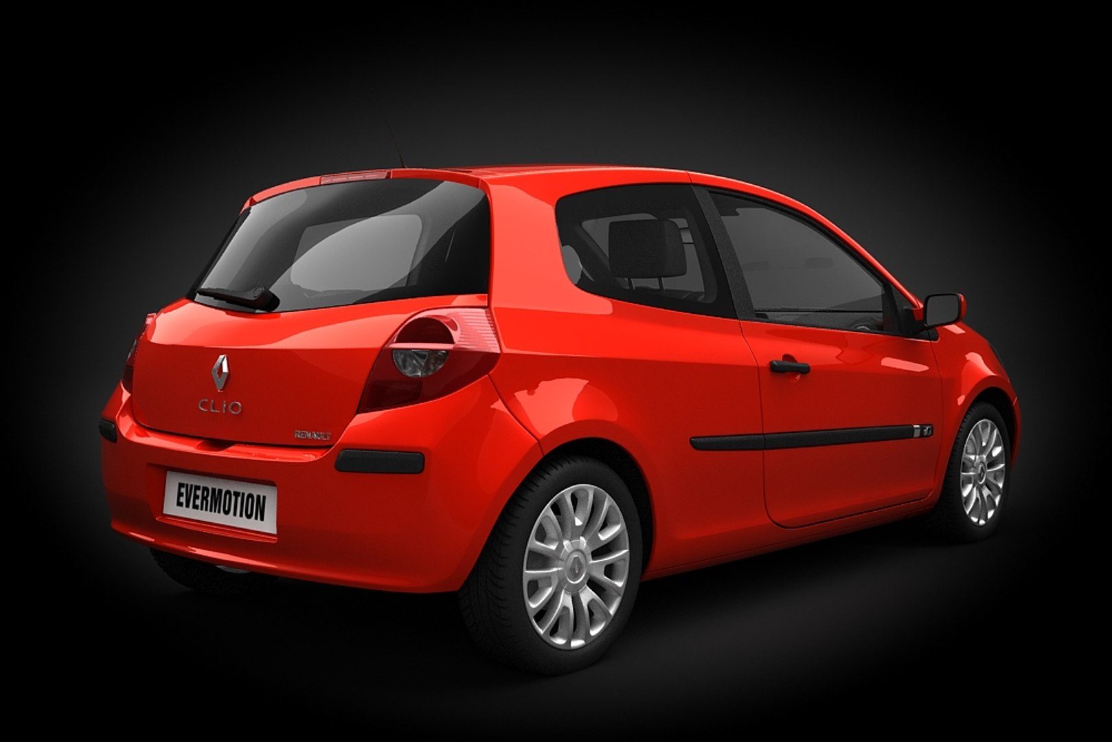 Car Renault Clio Iii 3d Model