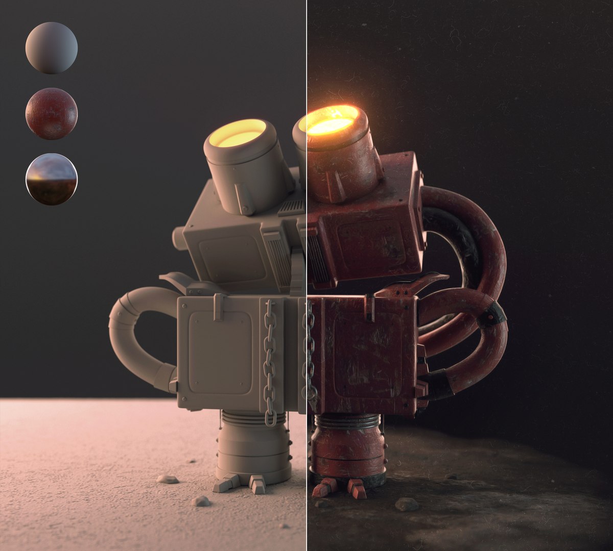 Mini robot 3D model - TurboSquid 1429793