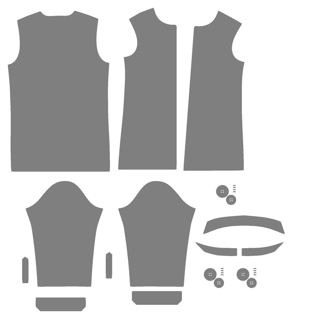 3D Ladies Red Striped Print Shirt In Low Poly - TurboSquid 2390033