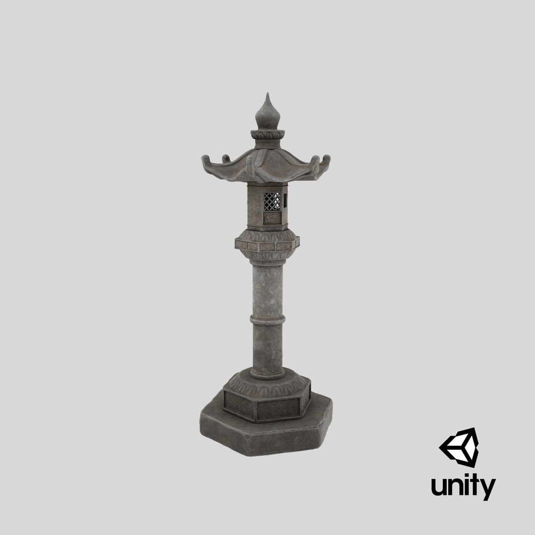 Stone Lantern 3D Model - TurboSquid 2146738