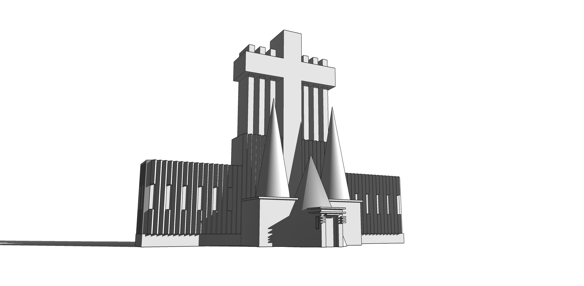 3D Francisco Salamone Laprida Cemetery - TurboSquid 2018404