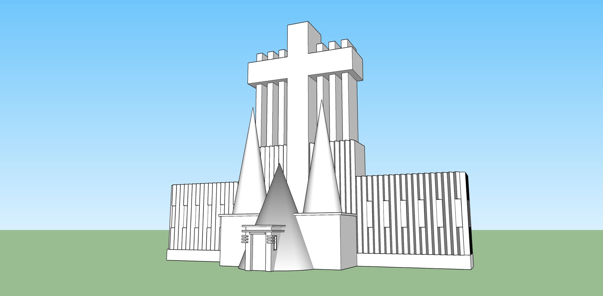 3D Francisco Salamone Laprida Cemetery - TurboSquid 2018404