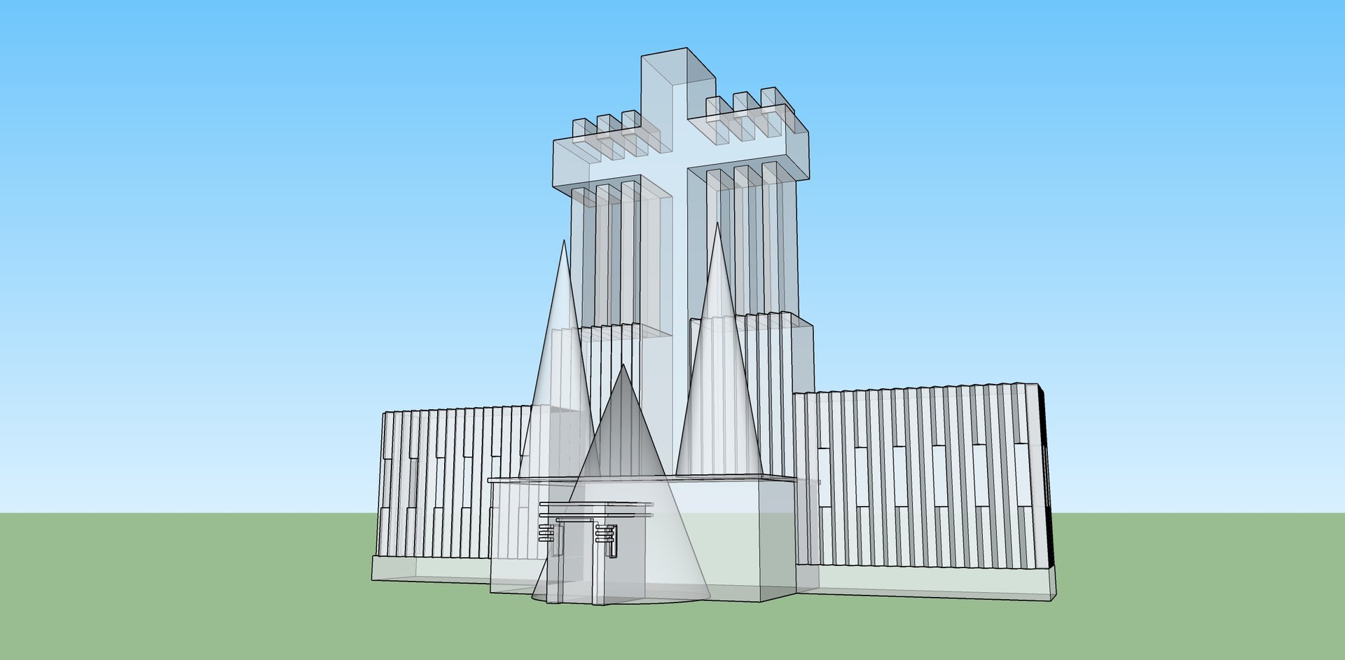 3D Francisco Salamone Laprida Cemetery - TurboSquid 2018404
