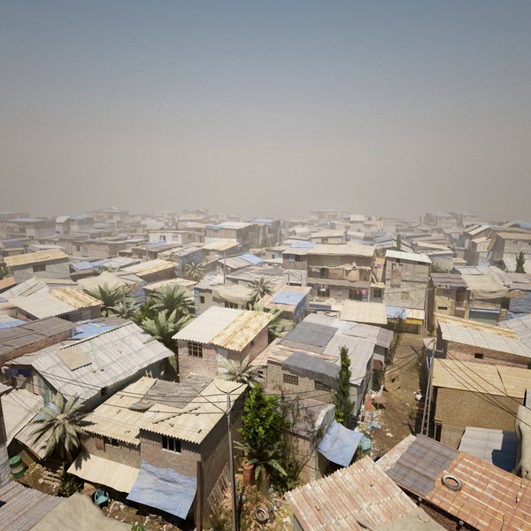 slum city 2 3d max