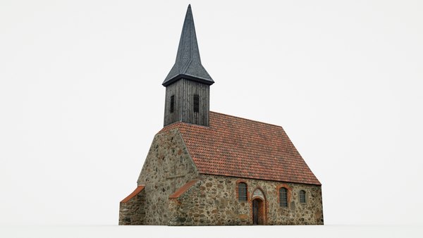 Medieval church model - TurboSquid 1692784