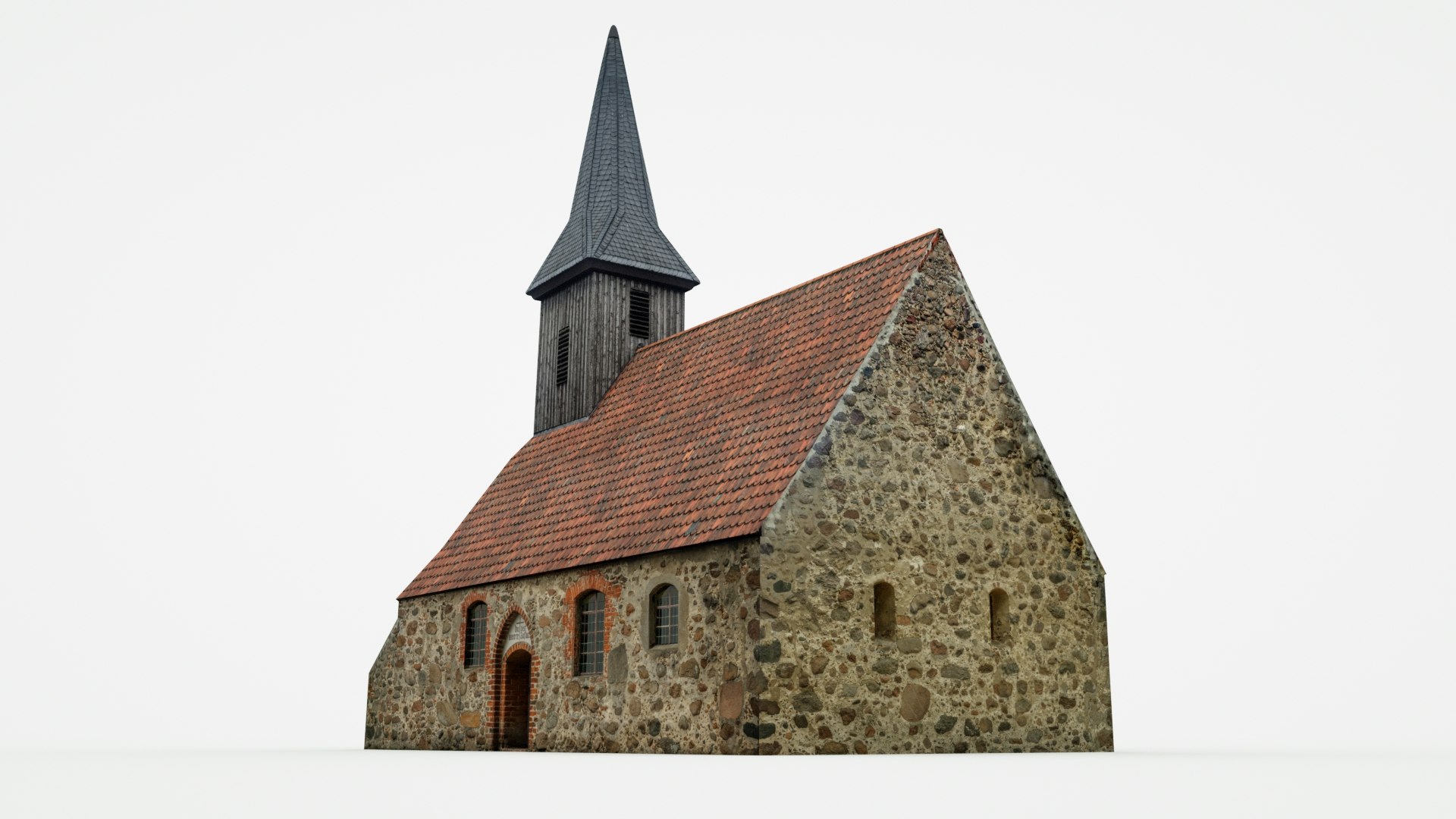 Medieval Church Model - TurboSquid 1692784
