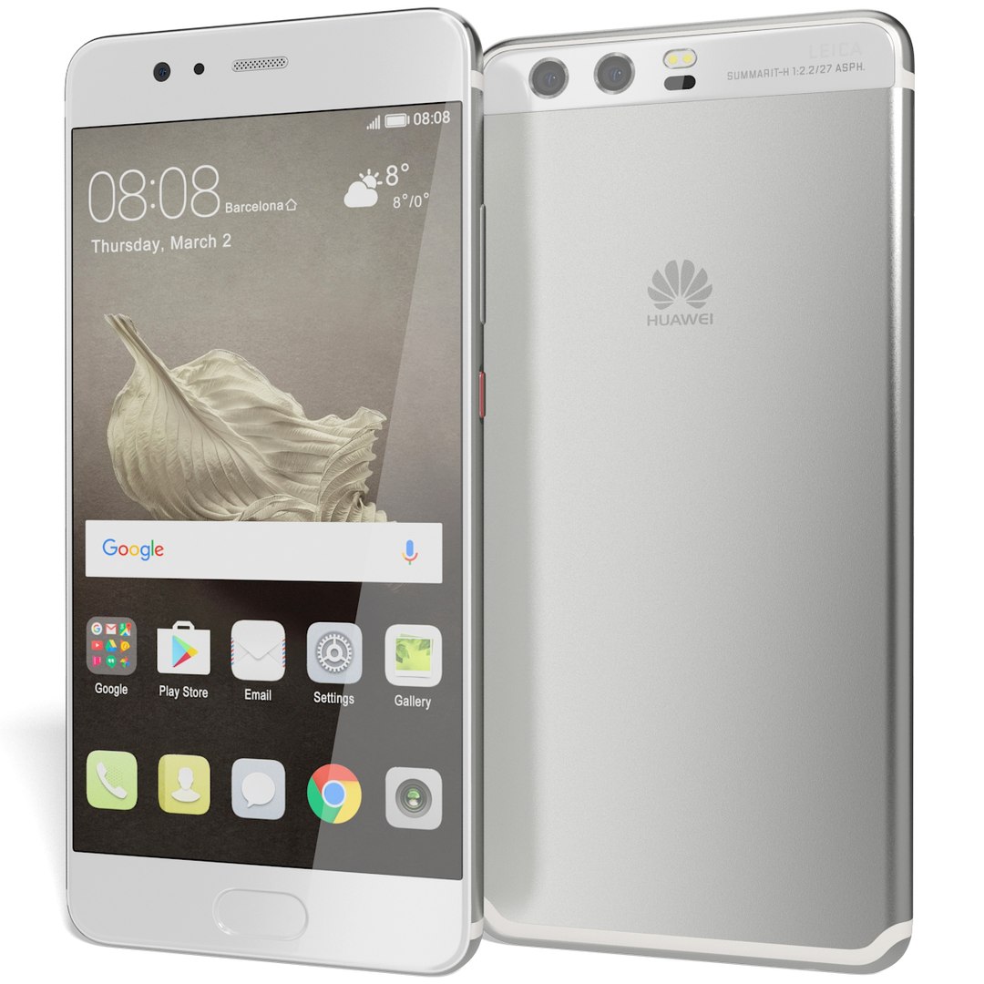 3d Model Realistic Huawei P10 Mystic